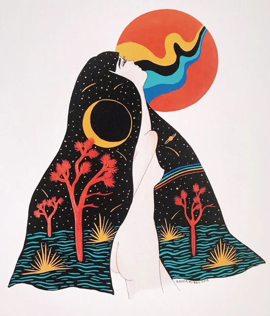 Yucca Moon & The Cosmic Mama | Print – Totem By Trilogy Sanctuary